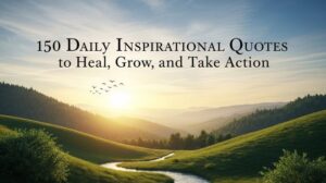 150 Daily Inspirational Quotes to Heal, Grow, and Take Action - SacredSymbo