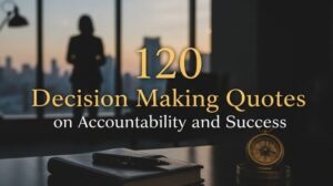Decision Making Quotes on Accountability and Success - SacredSymbo