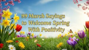 March Sayings to Welcome Spring With Positivity - SacredSymbo